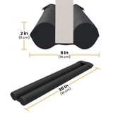 Everlasting Comfort 36 Inch Sliding Door Draft Stopper Foam 2pk ...