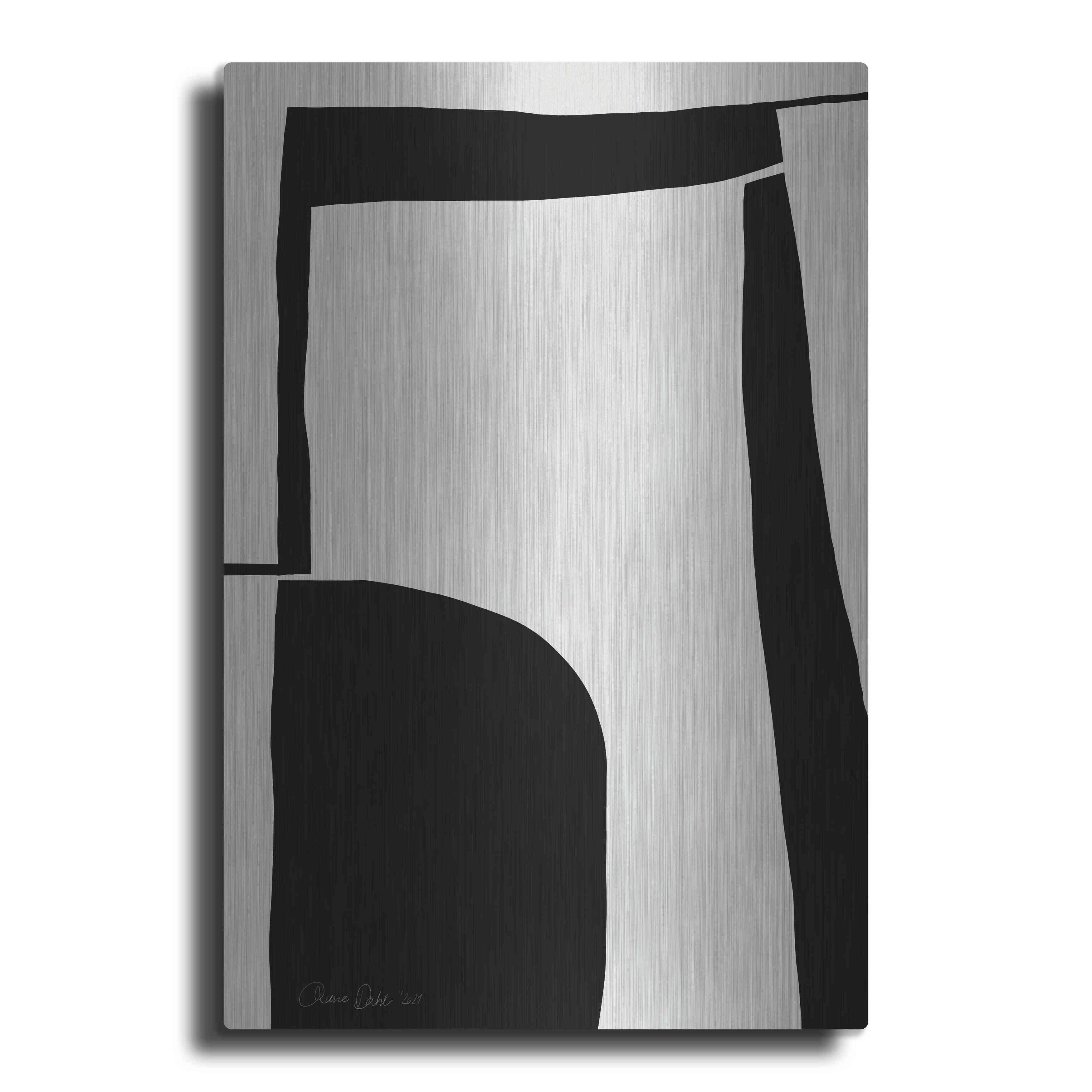 Luxe Metal Art 'Black Ops 2' by Design Fabrikken, Metal Wall Art, 12 ...