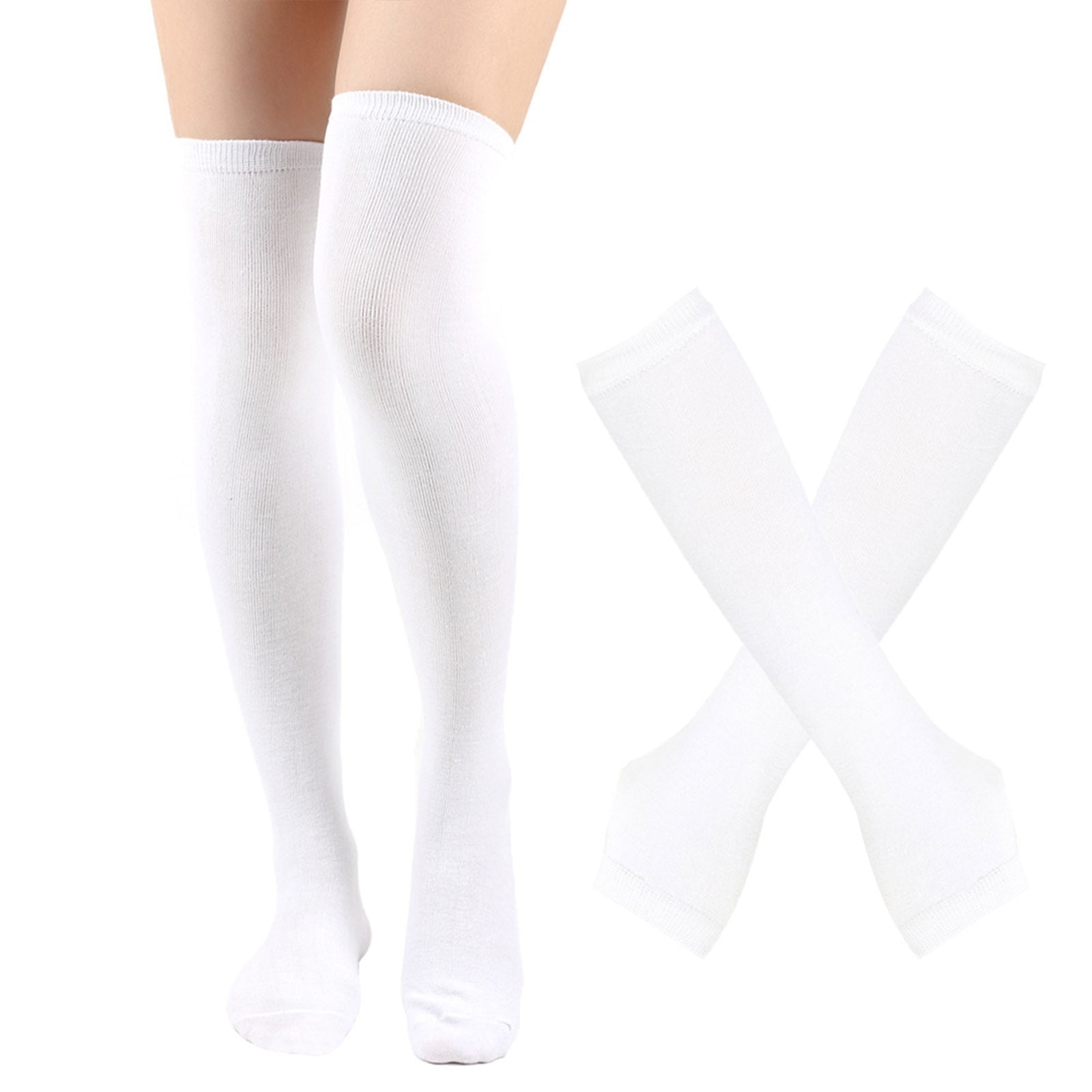 Click here for Clearance!uooqdmx Thigh High Socks  Cotton Socks F... prices