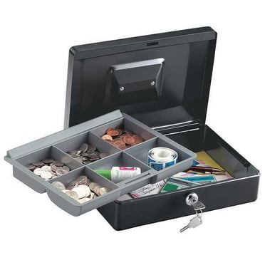 STACK-ON KEY LOCK PORTABLE SECURITY CASE 6.5 X 9.5 X 1.75 BLACK ...