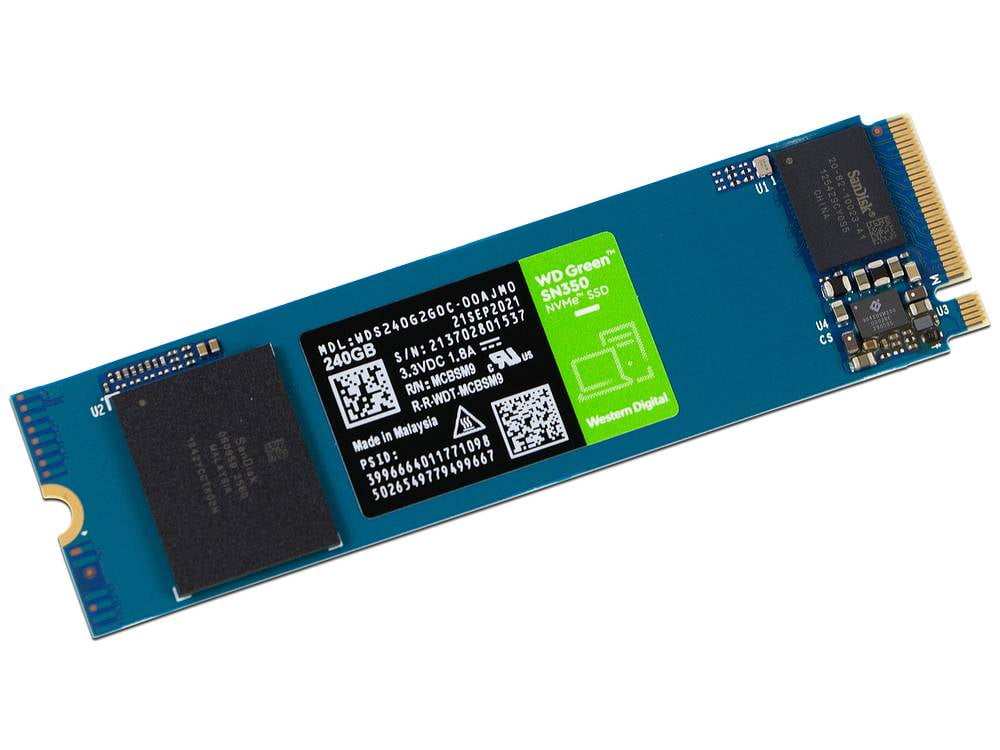 Unidad de Estado Sólido Western Digital Green SN350 de 240GB, M.2 ...