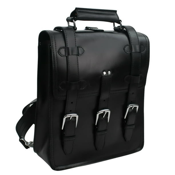 13 MacBook Pro - Full Leather Backpack LB03.BLK - Walmart.com