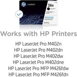 HP LaserJet 26X (CF226X) High Yield Toner Cartridge, Black - Walmart.com