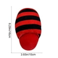 BingTong Plush Squeaky Slipper Chew Toy for Dog,Plush Talking Slippers ...