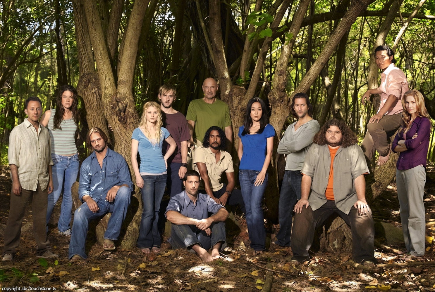 Lost Cast Poster Forest 16in x 24in Poster Multi-Color Square Adults ...