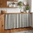 Boho Stripes,Cabinet Curtains 28"W x 51"L,Dustproof Sink Skirt Curtain ...