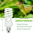 NEPTONION UVB Reptile Bulb, 5.0 26W, UVA UVB Reptile Light Lamp for ...