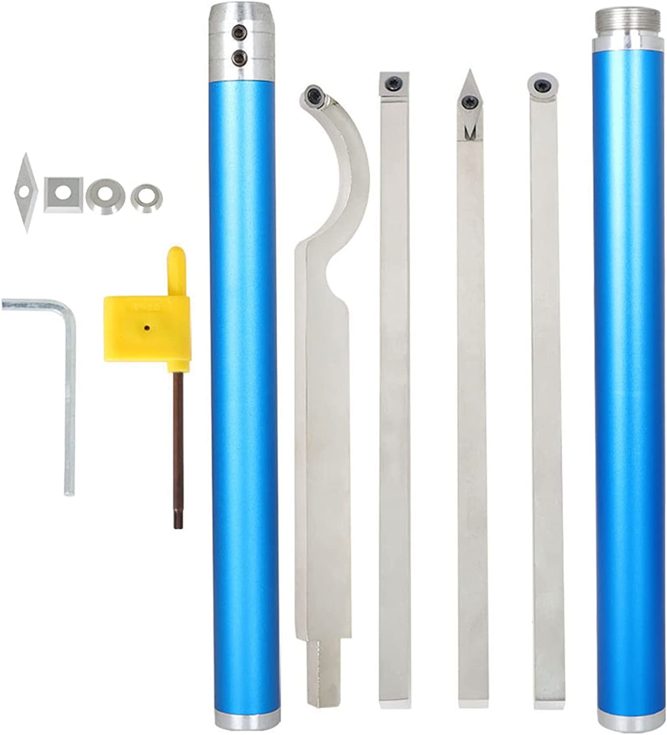 ALL-CARB 20 Inch Alloy Woodworking Turning Tool Suitable for Small and ...