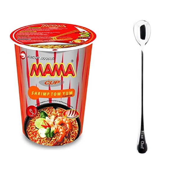 MAMA Instant Cup of Noodles with Delicious Thai Flavors (Shrimp Tom Yum ...