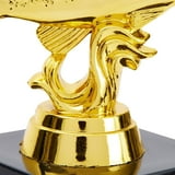 Juvale Fishing Trophy Award - Awards-Ready Base with Engraving Space ...