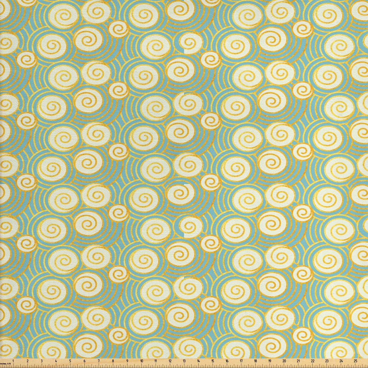 Abstract Upholstery Fabric by the Yard, Oriental Eastern Pattern of ...