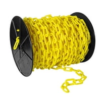 2 Inch x 125 Feet White Plastic Safety Chain Reel - Walmart.com