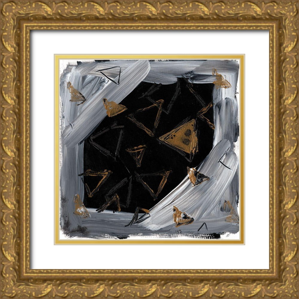 Lee, Judson 12x12 Gold Ornate Wood Framed with Double Matting Museum ...