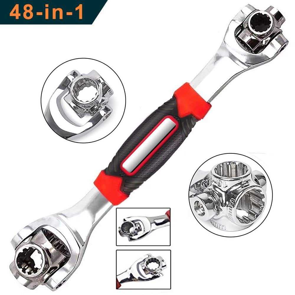 Universal Wrench 48 in 1 Socket Wrench, iPstyle 360 Rotating Head Car ...
