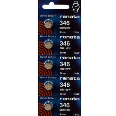 394 Watch battery - Strip of 5 Batteries - Walmart.com