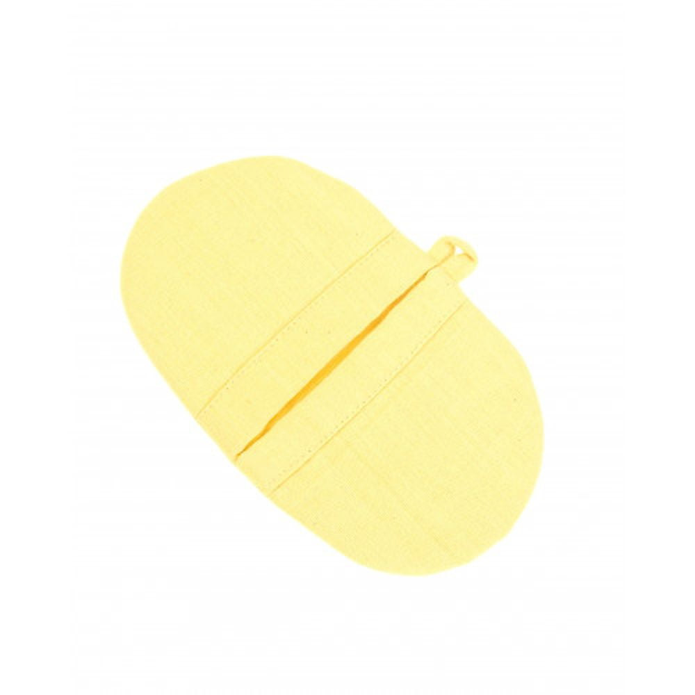 Set Of 2 Cotton - Yellow Microwave Mitts - Walmart.com