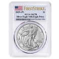 Box of 20 - 2025 Eagle Privy 1 oz Silver American Eagle PCGS MS 70 FS ...