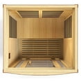 Dynamic Saunas San Marino Elite 2-person Ultra Low EMF (Under 3MG) FAR Infrared Sauna - Walmart.com