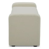 Better Homes & Gardens Springwood Storage Bench, Cream - Walmart.com