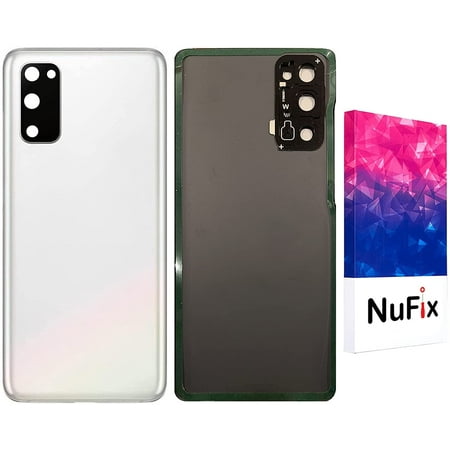 NuFix Replacement for Samsung Galaxy S20 FE Back Glass Replacement Back ...