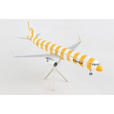 Lockheed L-188 Electra Commercial Aircraft White with Blue Stripes 1/ ...