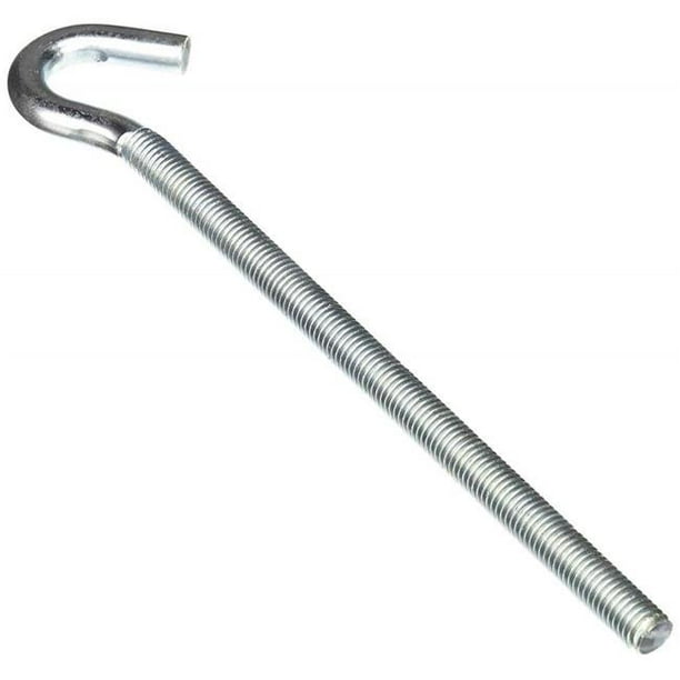 11 in. Threaded Hook, Zinc Plated - Walmart.com - Walmart.com