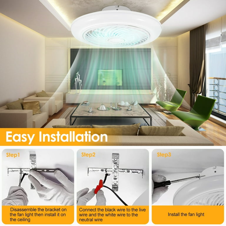 Wire Ceiling Fan Light Fixture Colors