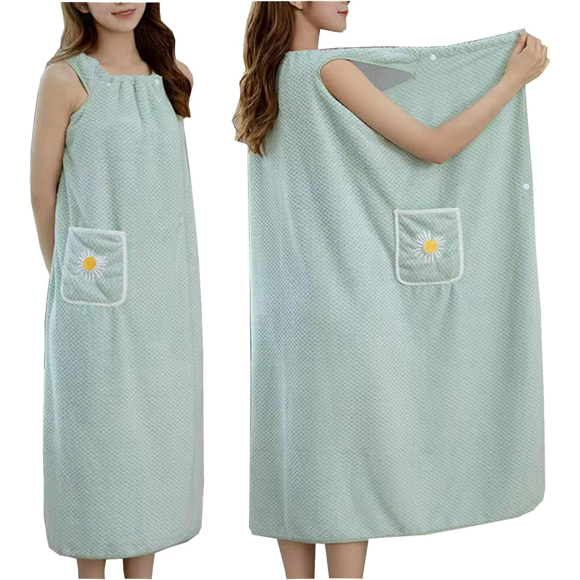 Click here for Salafire Wearable Bath Towel Plus Size Coral Fleec... prices