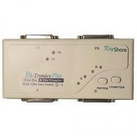 2 Computers Share 2 Parallel Printers - Automatic Bi-Directional ...