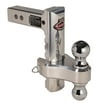 Trimax TRZ6AL-RP Razor Aluminum Adjustable Drop Hitch, Pin & Clip - 6 ...