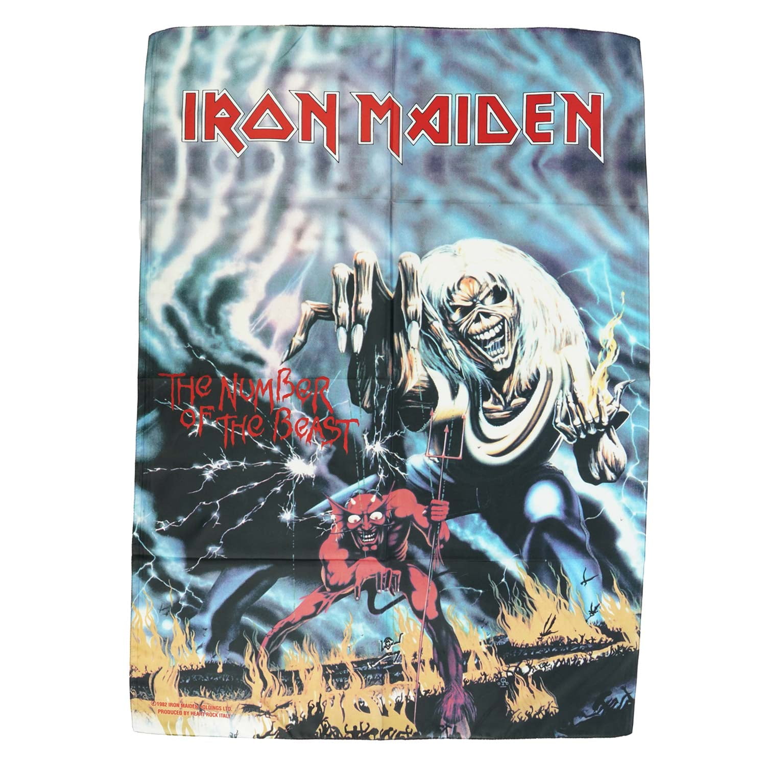 Iron Maiden Debut Album Premium Poster Flag Official