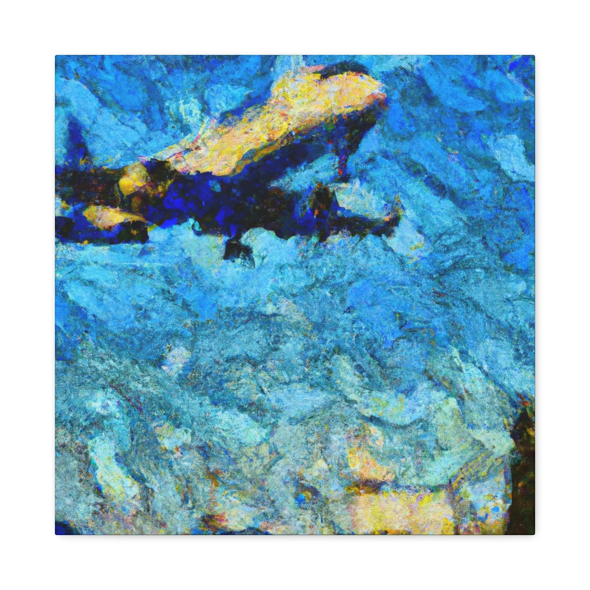 Aerial Flight Overhead - Canvas - Walmart.com