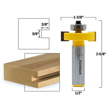 7/8" Window Sill Router Bit - 1/2" Shank - Yonico 18143 - Walmart.com