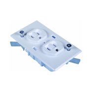 RV Designer AC GFCI RV Outlet with Cover Plate - Walmart.com