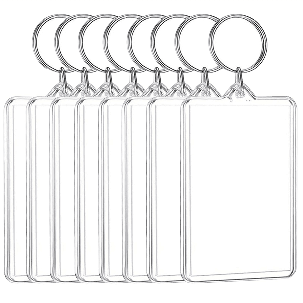 Click here for Unbranded Picture Keychains Photo Frame Key Chain... prices