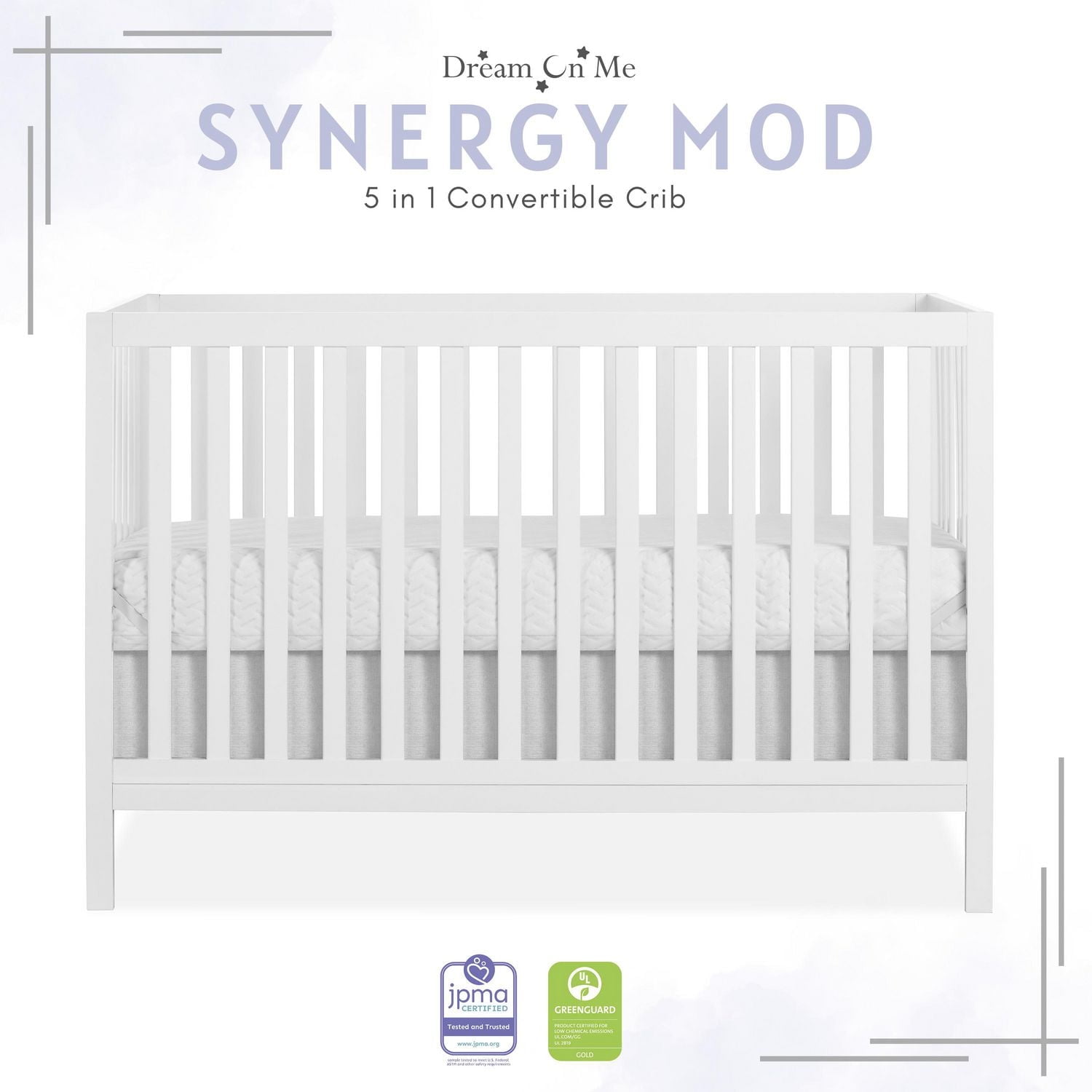Click here for Dream On Me Synergy Mod Crib  Made With Sustainabl... prices