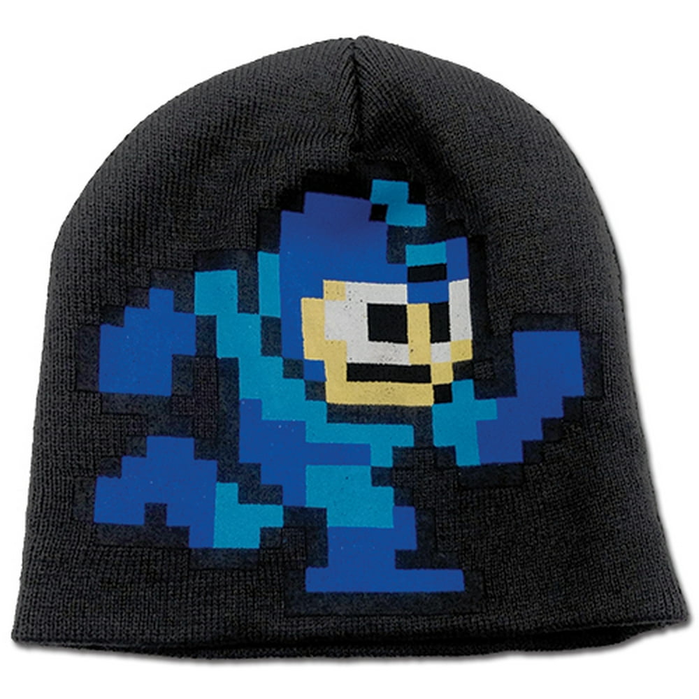Beanie - Mega Man - 8-Bit Mega Man Cap Hat Anime Licensed ge2715 ...