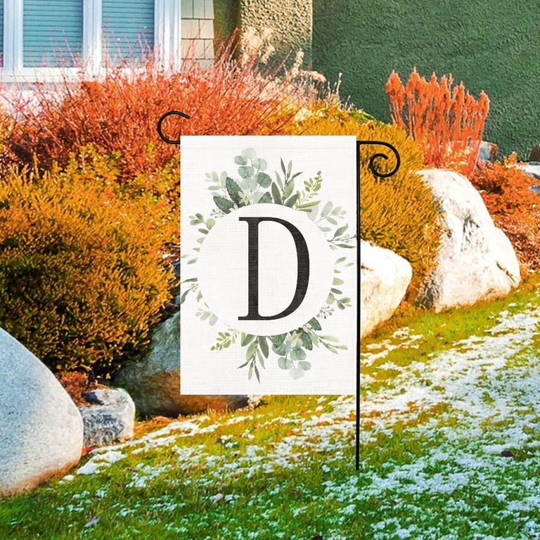 Monogram Yard Flags