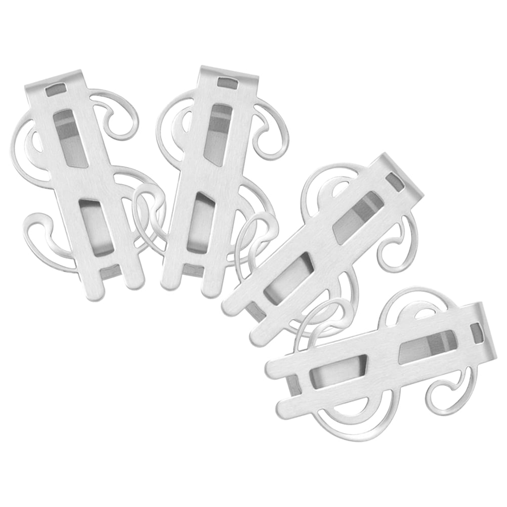 Click here for Oulii 4pcs Stainless Steel Money Clip Clip For Bus... prices