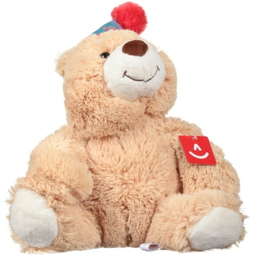 Ty Beanie Baby: Happy Birthday the Bear - Orange - Holding Gift ...