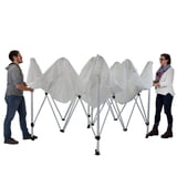 Vispronet 10x10 Canopy Tent Frame, Adjustable Steel Frame, Clearance ...
