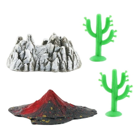 Mini Volcanic Eruption Model Realistic Science Experiments Play Scene ...