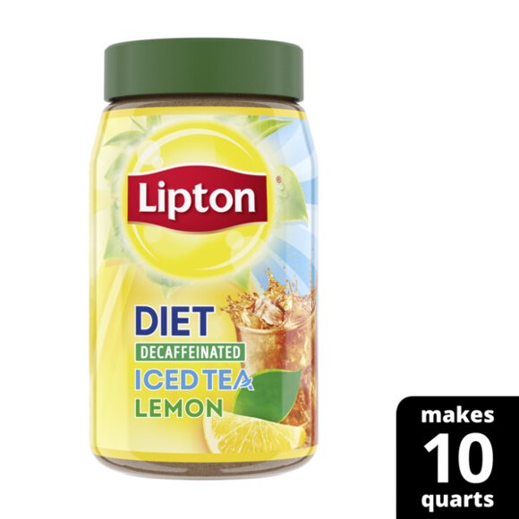Lipton Diet Decaf Lemon Iced Tea Mix