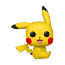 Exclusive Pikachu (Waving) Flocked Funko Pop! #553 - Pokemon Figure Toy ...