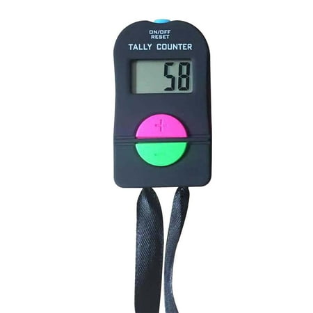 Digital Counter LCD Display Silicone Buttons Battery Powered counter ...