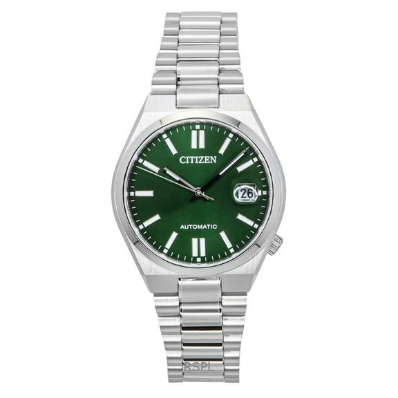 Citizen Tsuyosa Stainless Steel Green Dial Automatic NJ0150-81X Men's ...