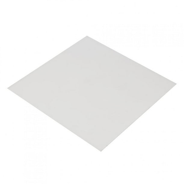 Placa POM, Tablero de polioximetileno blanco de 2x300x300 mm Hoja de ...