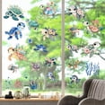 1 Set 8 Sheets 8 Styles PVC Waterproof Wall Stickers Self-Adhesive ...