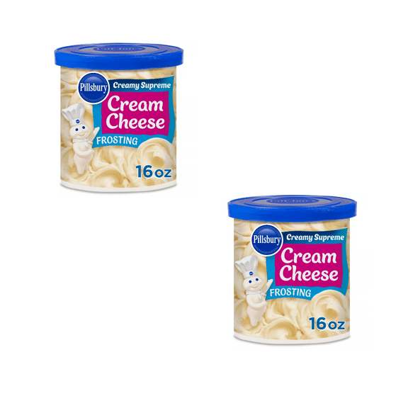 ( 2 Pack ) Pillsbury Creamy Supreme Cream Cheese Frosting 16 Oz ...