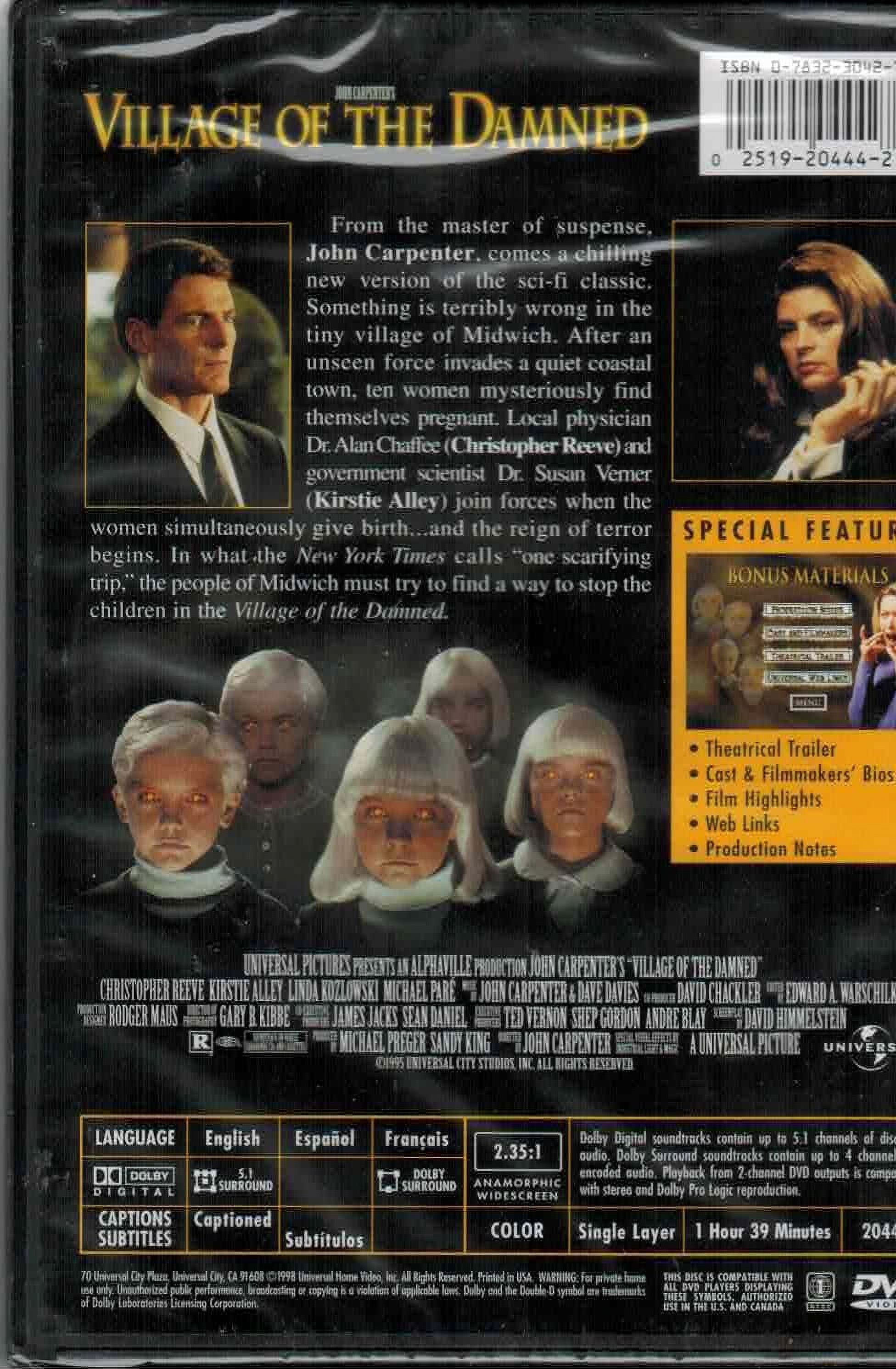 Village Of The Damned 1960 Dvd